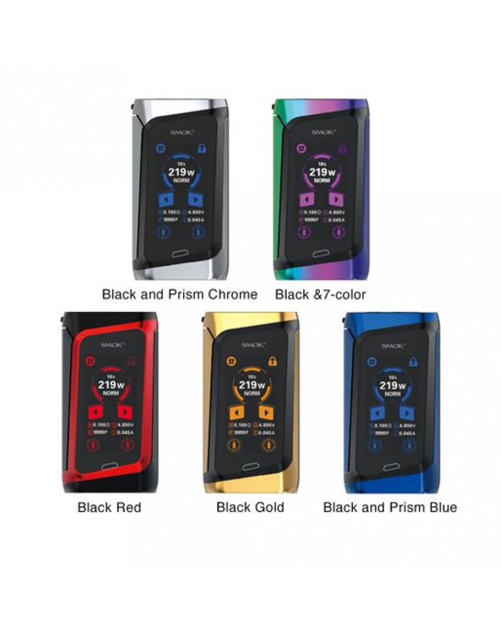 SMOK MORPH 219 Touch Screen TC Box MOD | Battery & Mods