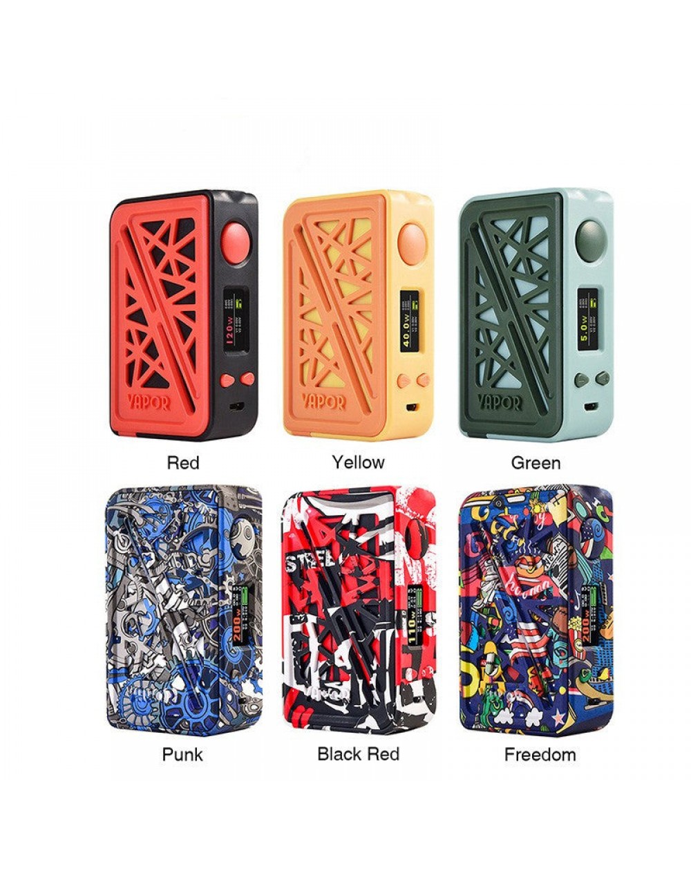 Vapor Storm Subverter 200W TC MOD | Battery & Mods